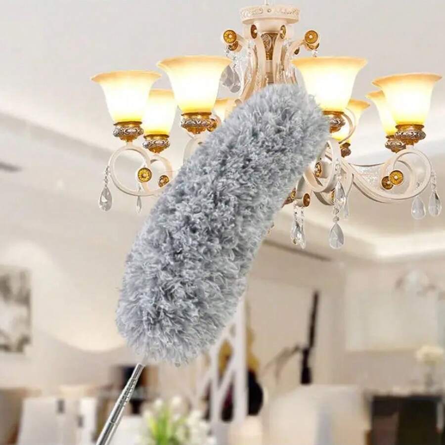 Microfiber Duster, Extendable Feather Duster (Stainless Steel) 25-33 To ...