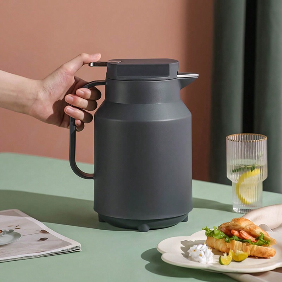 1pc 1.5L High Borosilicate Glass Inner Thermal Insulated Flask Vacuum ...