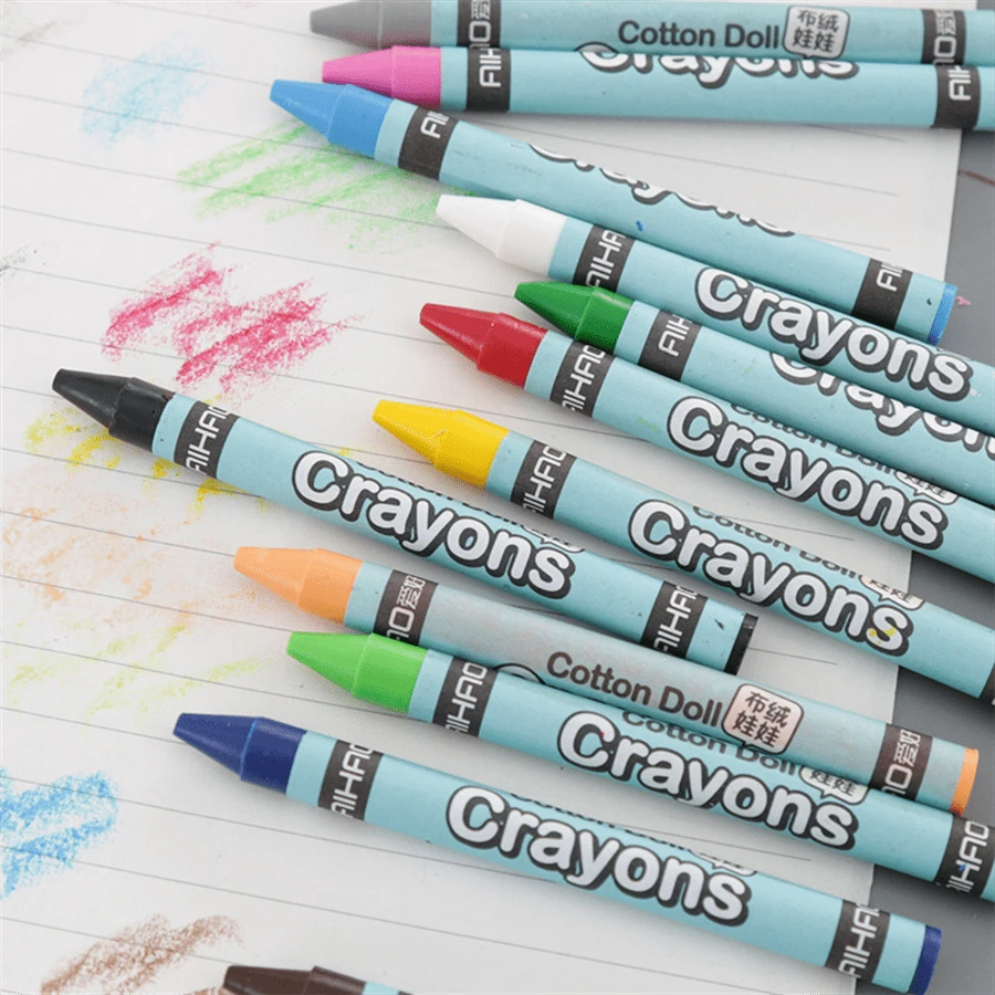 Oil Pastel Crayons Set, Beginners Painting & Coloring Drawing Kit For ...
