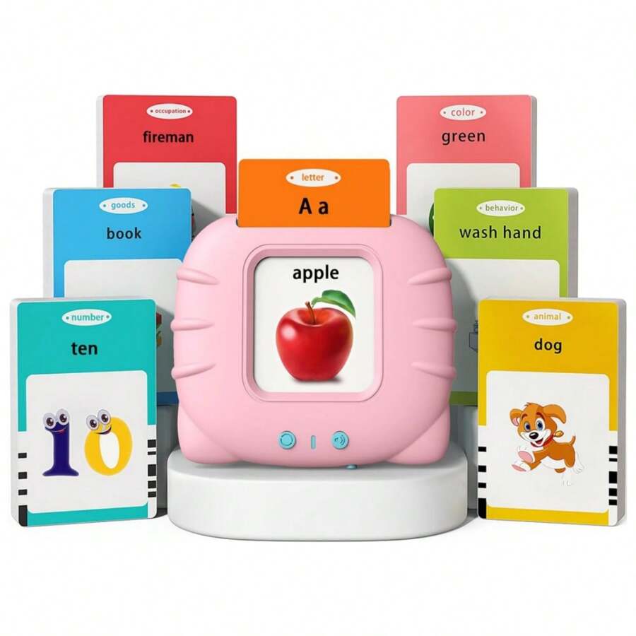 Talking Flashcards Montessori Language Learning Toys, Suitable For 3-6 ...