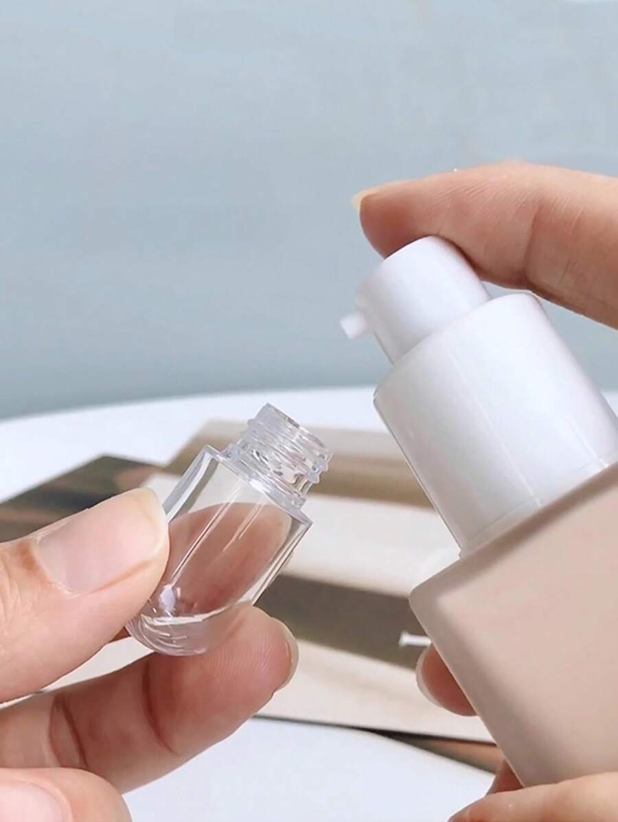 1pc/3pcs/5pcs 5ml Liquid Foundation Travel Bottle, Mini Lip Gloss Tube ...