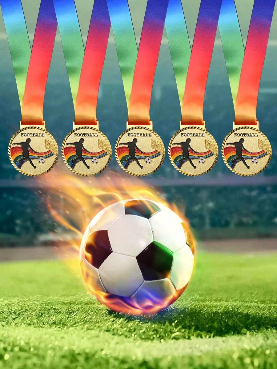 Metal Medal, Soccer Medal Commemorative Medal, Sport Style Competition ...