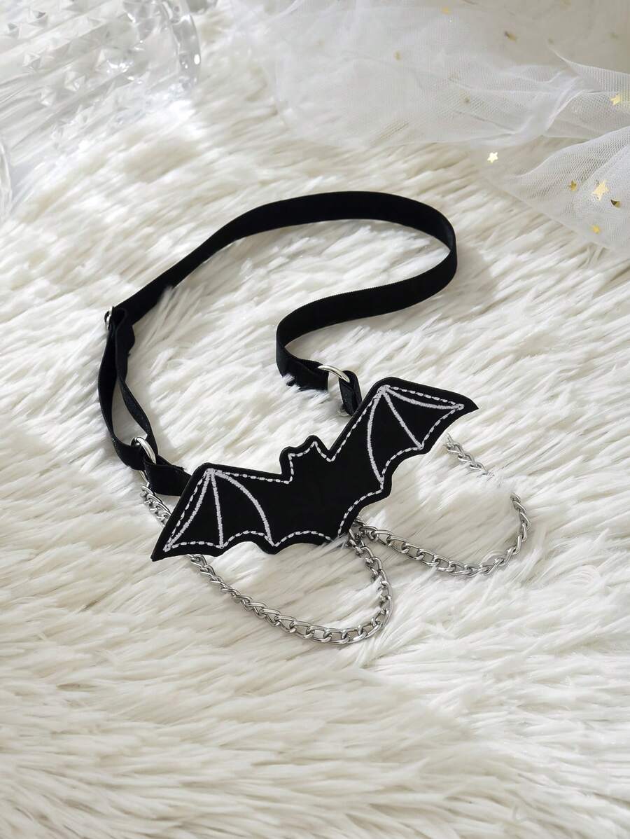 Dark Vampire Bat Wing Leg Loop With Adjustable Elastic Sexy Cos Gothic ...