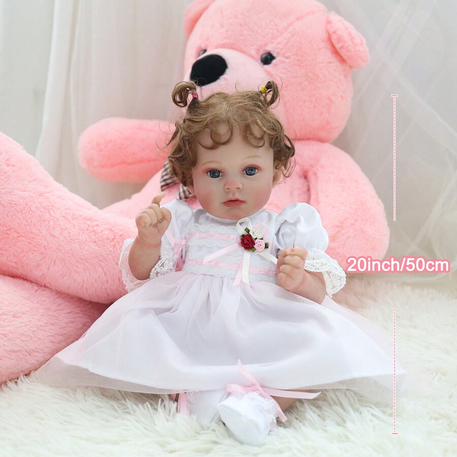 Lifelike Reborn Baby Dolls Anna - 20 Inch Realistic Newborn Baby Girl ...