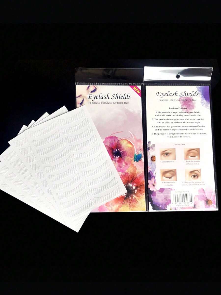 100pcsEyelash Extension Pads,Disposable Sticker Under Eye Lash Patch ...