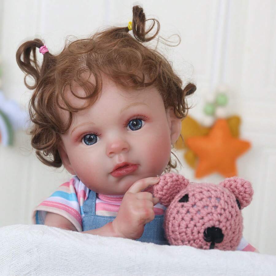 Realistic Reborn Baby Dolls Anna - 20 Inch Lifelike Newborn Baby Girl ...