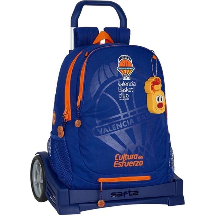 Valencia Basket Club | EVOLUTION VALENCIA BASKET BACKPACK WITH TROLLEY ...