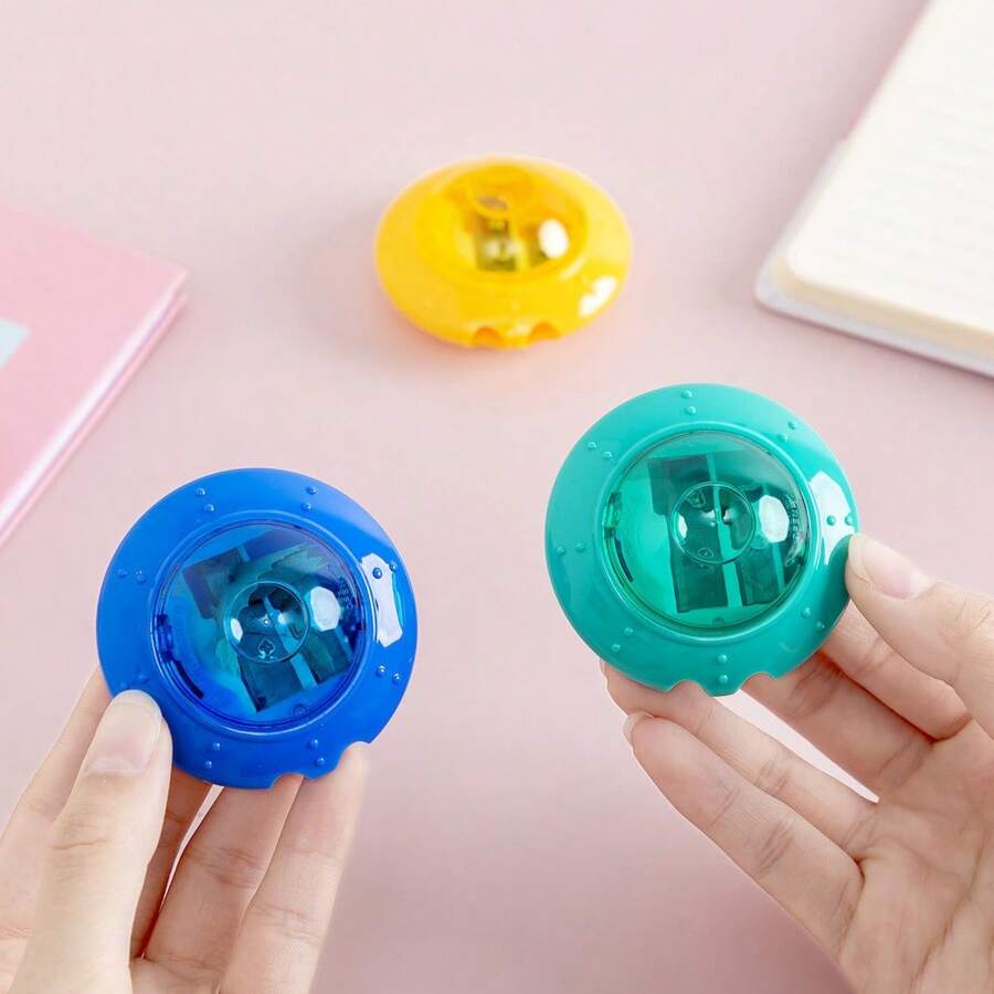 1pc Funny UFO Shape Pencil Sharpener - Great Small Gift And Stocking ...