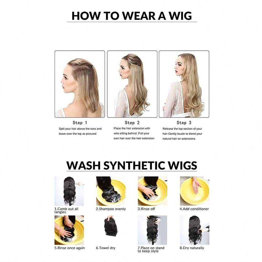 22-Inch (100 Grams) Invisible Wire Extensions For Everyday Use ...