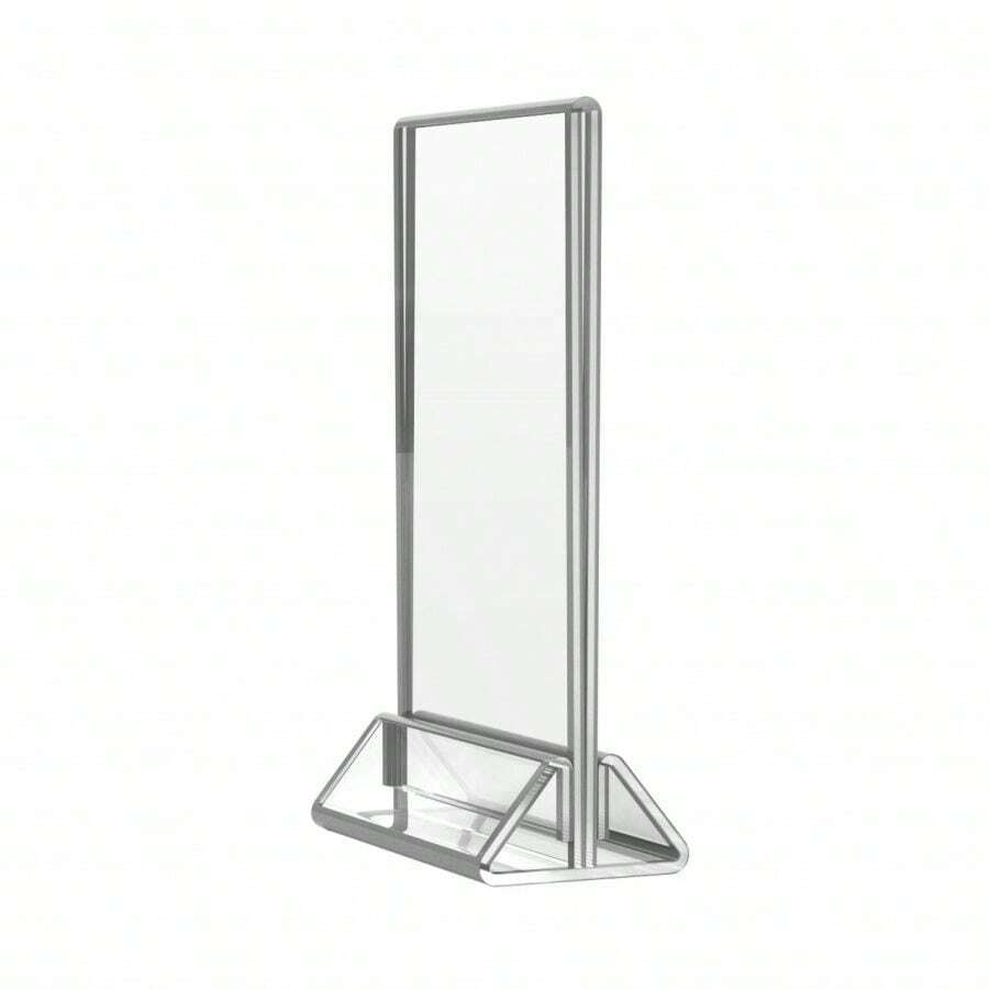 Acrylic Gold Frames Sign Holders 4x6, Double Sided Table Menu Display ...