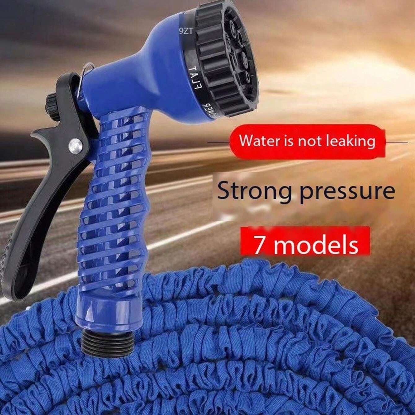 1pc Blue Cleaning Irrigation Tool Set With Water Gun Head, Connector ...