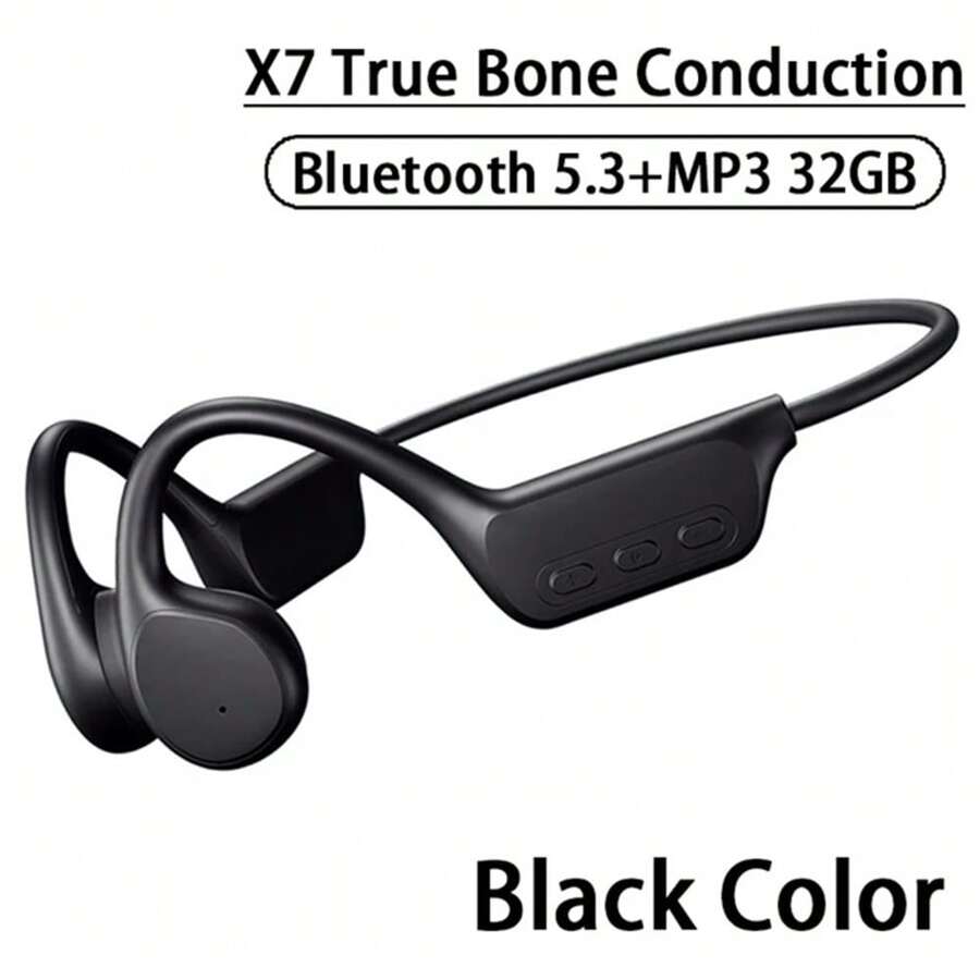 X7 Bone Conduction Earphones Wireless Headphone IPX8 Waterproof ...