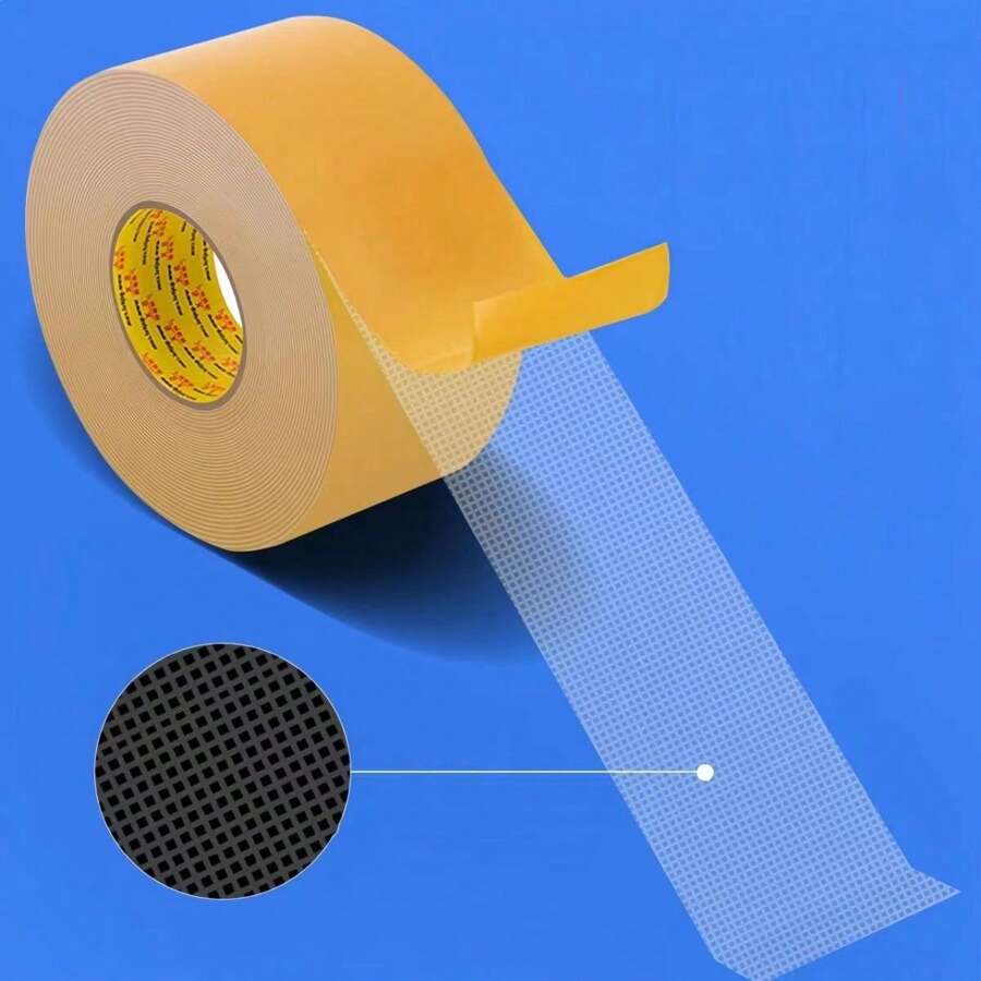 1pc Universal Mesh Fabric Double-Sided Tape With High Viscosity And ...