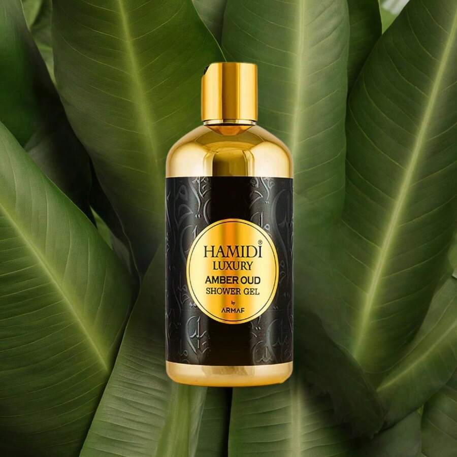 LUXURY AMBER OUD SHOWER GEL 500ML (16.9 OZ) By Hamidi | Ultra ...