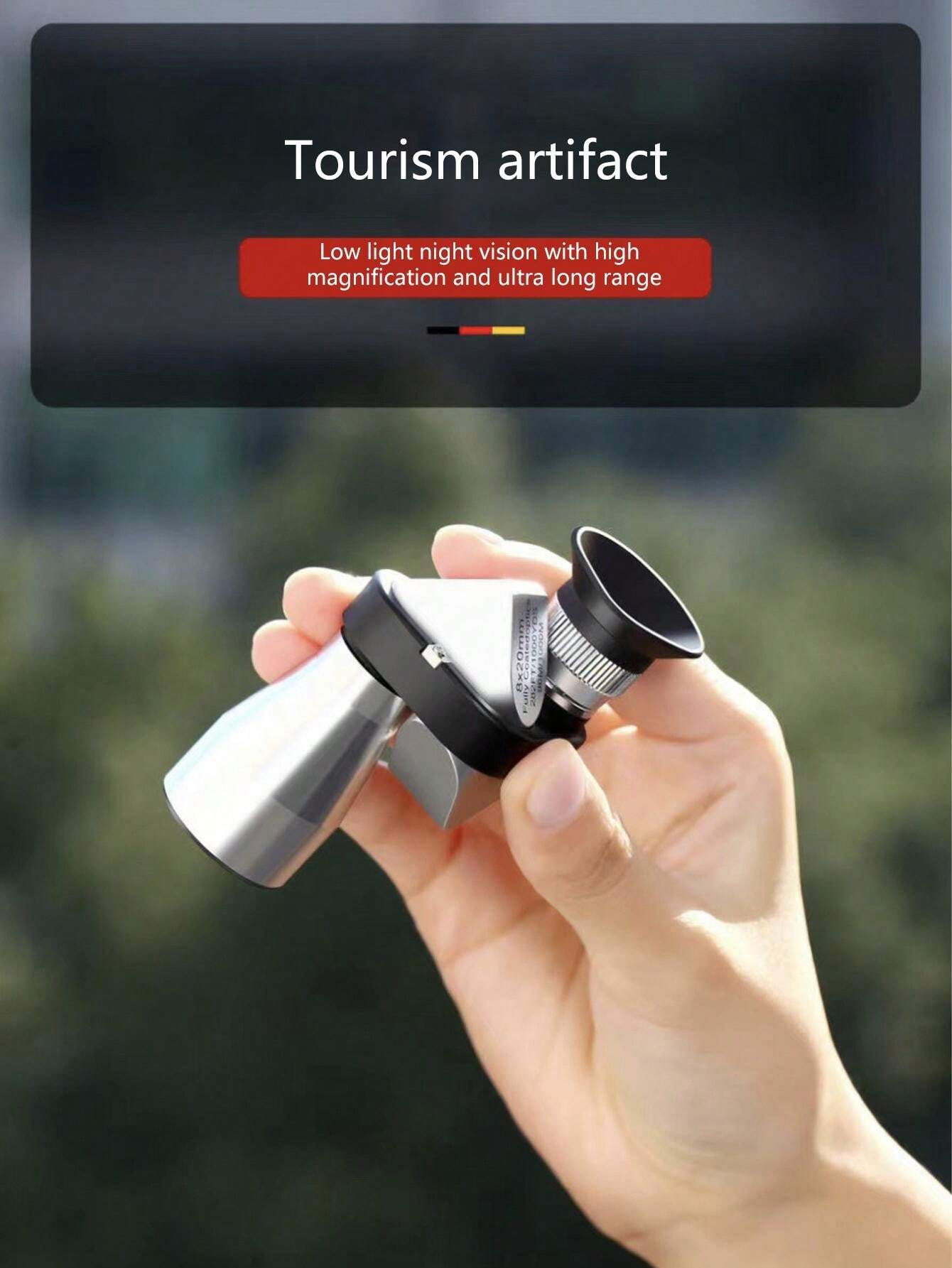 Mini Metal Corner Telescope, High Definition Pocket-Sized Portable ...
