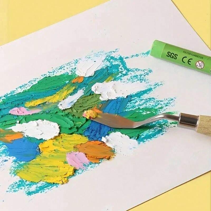 1 Giorgione Heavy Color Oil Painting Stick Super Soft Crayon Scraper ...