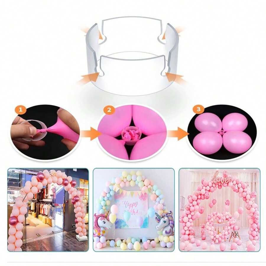50pcs New Balloon Arch Connectors, Balloon Arch Stand Buckles, Plastic ...