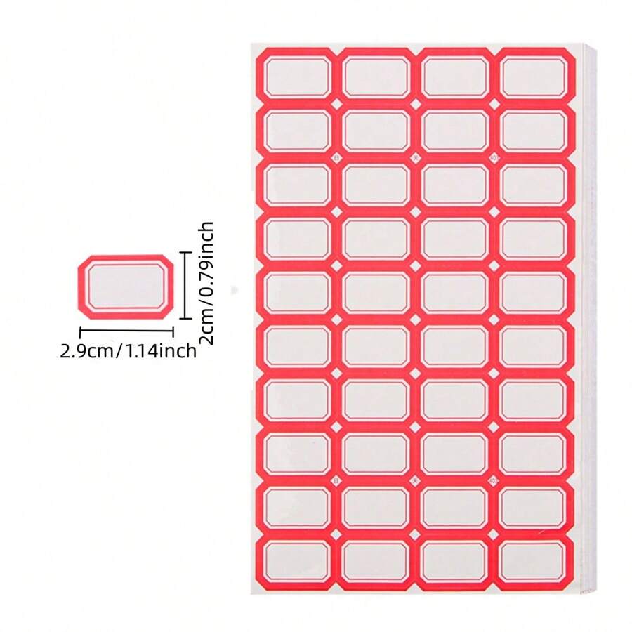 2000pcs Self-Adhesive Sticky Notes, Adhesive Note Labels For Stationery ...