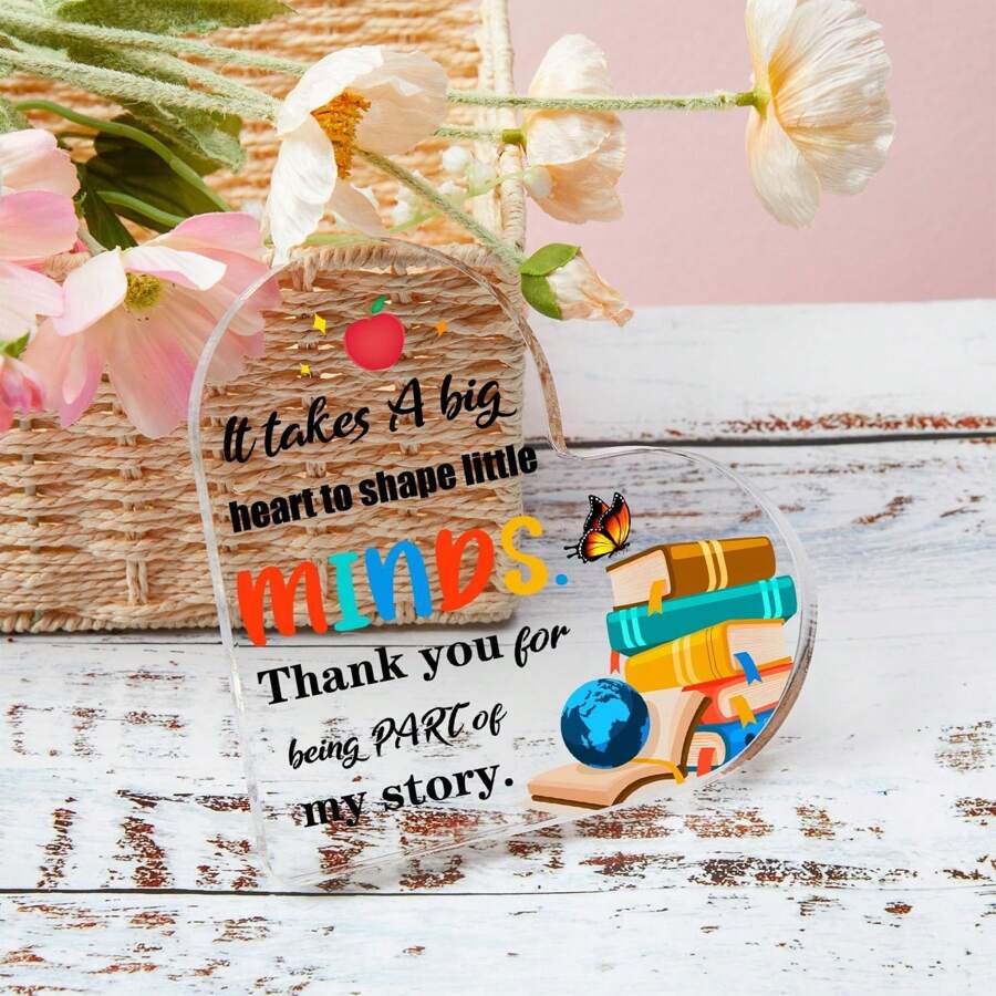 Thank You Gifts For Teacher, Teacher Appreciation Week Gifts, Acrylic ...
