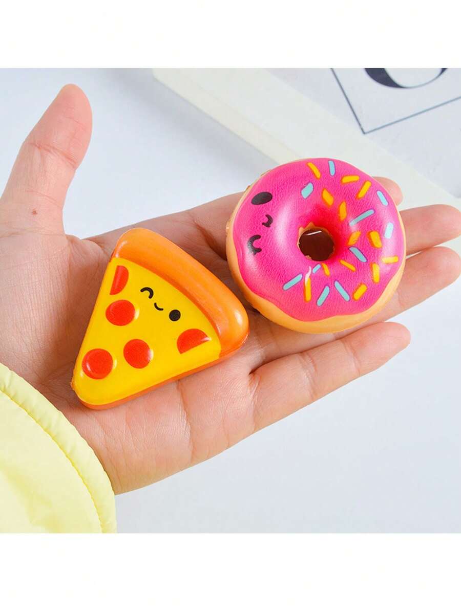 1 Stück zufällige Mini Squish Fast Food Spielzeuge - verschiedene ...