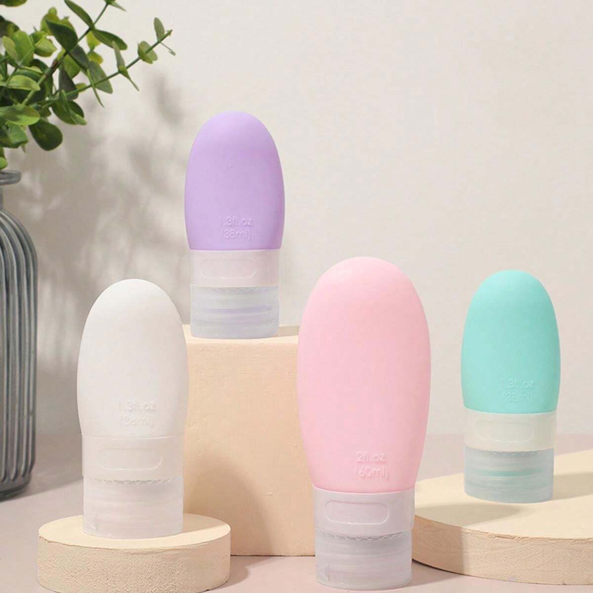 2pcs/Set Creative Silicone Travel Bottles, Suitable For Refilling ...