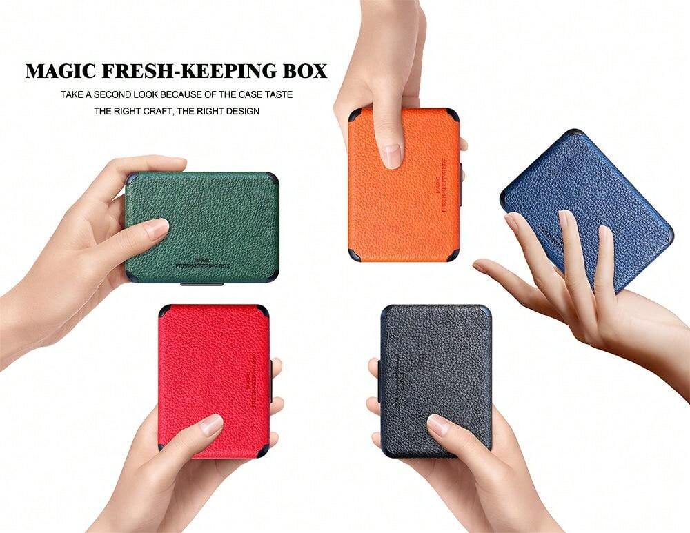 Litchi Style For IQOS ILUMA Cigarette Box Carry Holder For IQOS ILUMA ...