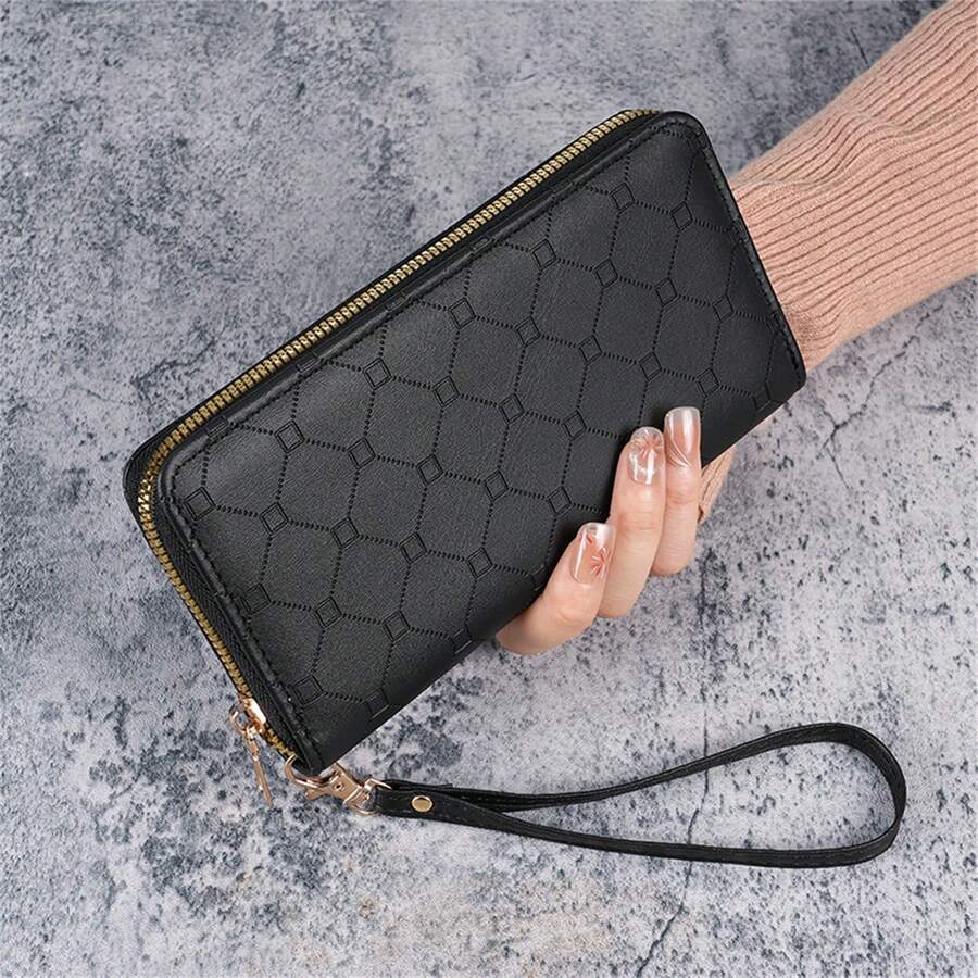 2024 New Cute Korean Style Long Wallet For Women, Large Capacity Coin ...