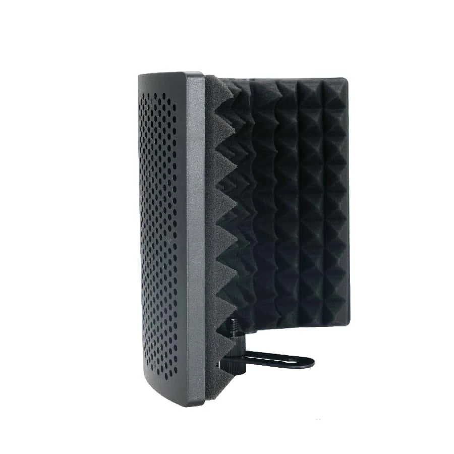 Microphone Isolation Shield, Foldable Mic Shield With Triple Sound ...