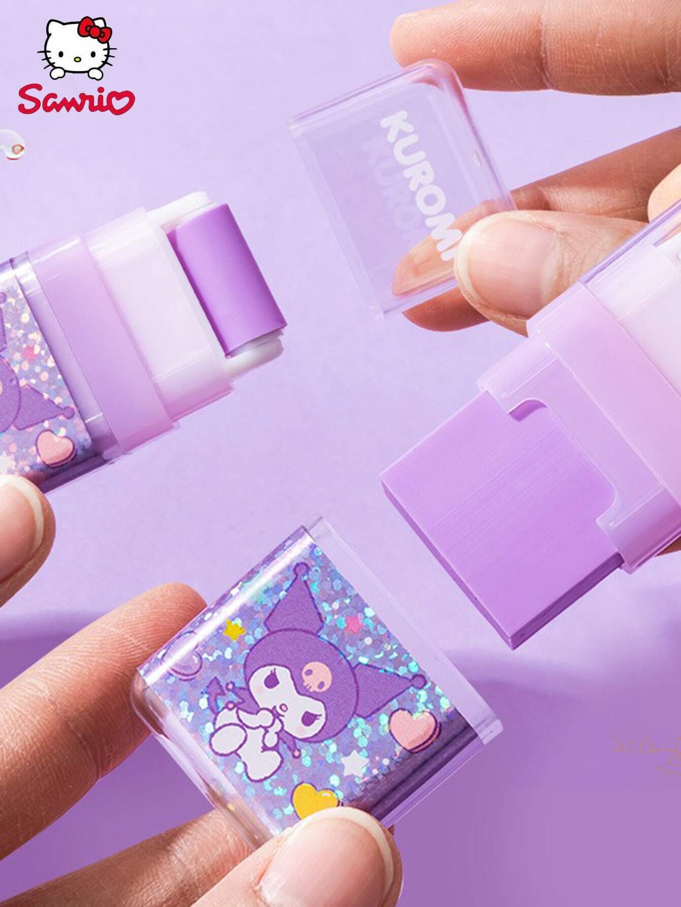 Ensemble gomme à roller et personnage sous licence officielle: deux ...