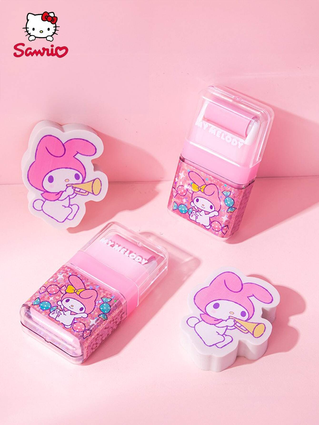 Officially Licensed Roller And Character Eraser Set: Two Distinct ...