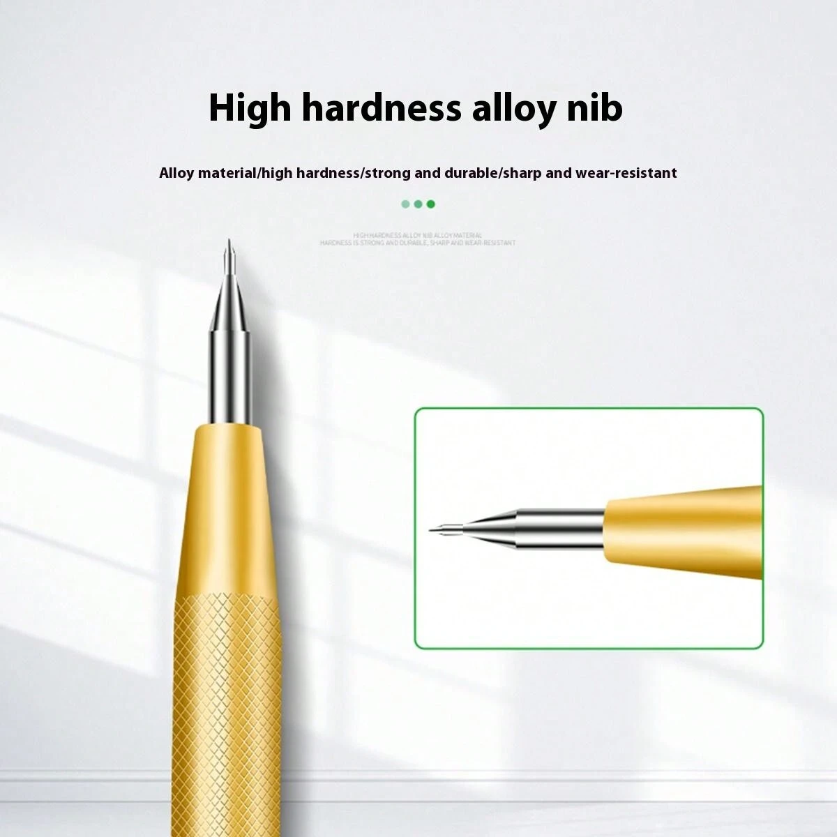 Pluma de trazado de aleación de acero de tungsteno, pluma de corte de ...