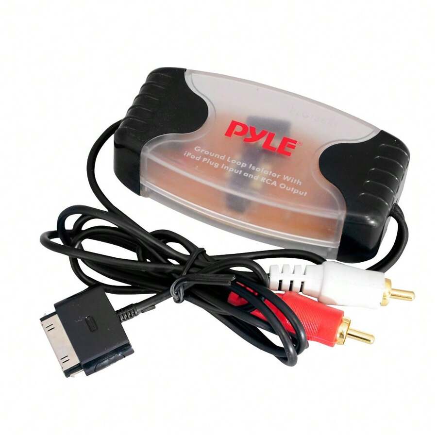 NUTRICHEF Pyle Ipod Direct To RCA Stereo Audio Ground Loop Isolator ...