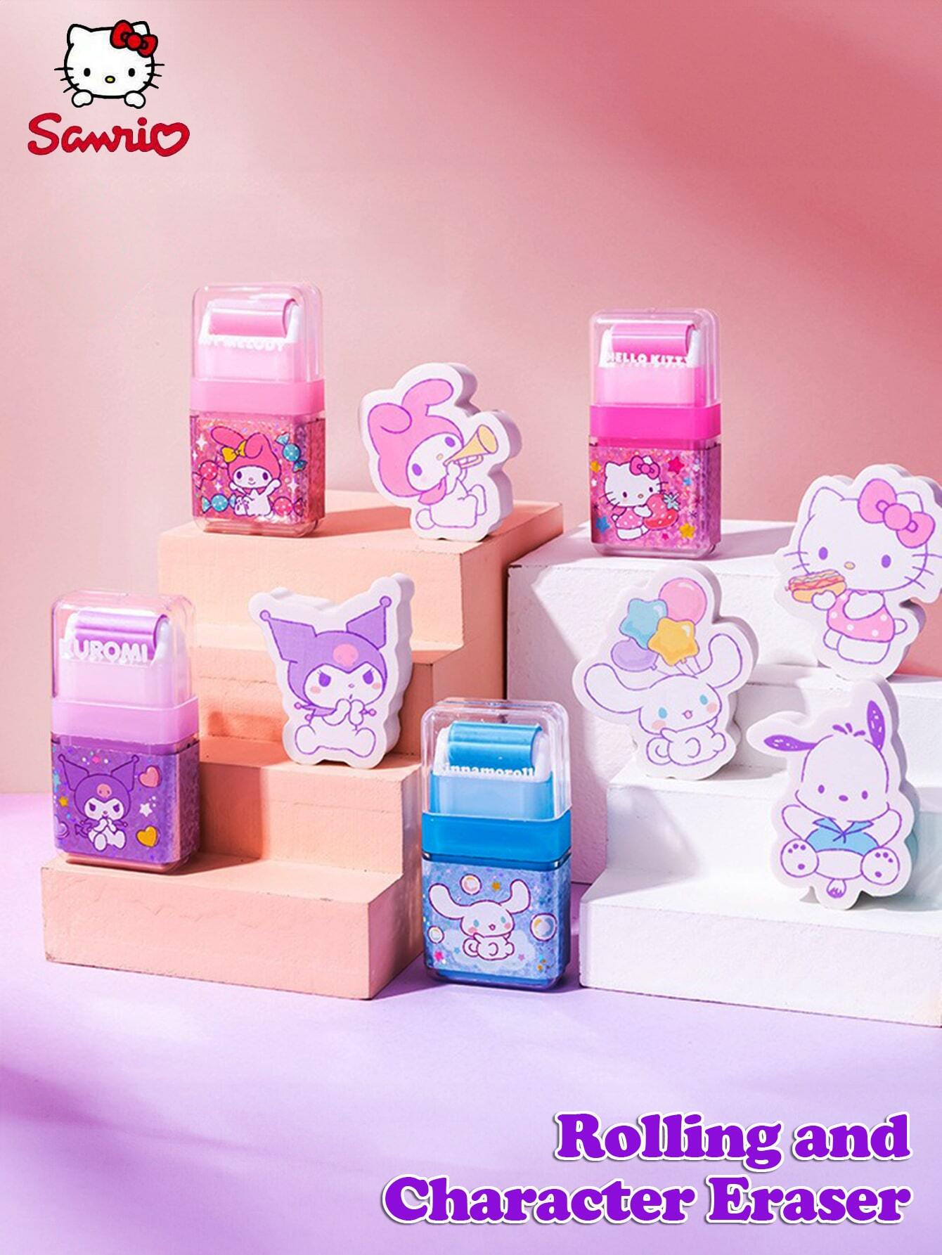 Officially Licensed Roller And Character Eraser Set: Two Distinct ...