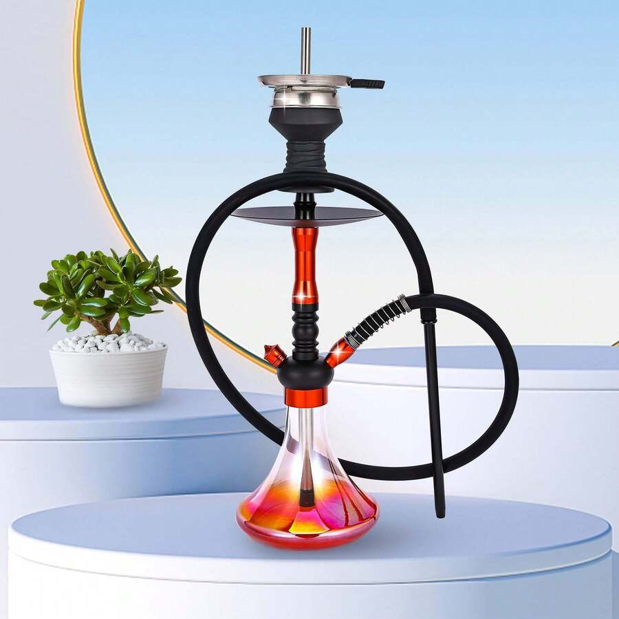 50 cm Base in vetro grande Shisha da 50 cm Tutto incluso Set shisha ...