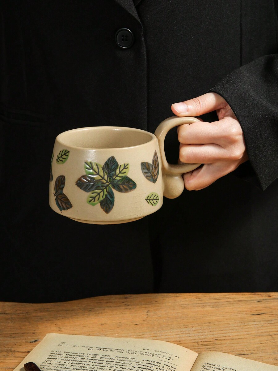 A Small-Batch Handmade Ceramic Mug, Creative Cracked Ice Coffee Mug ...