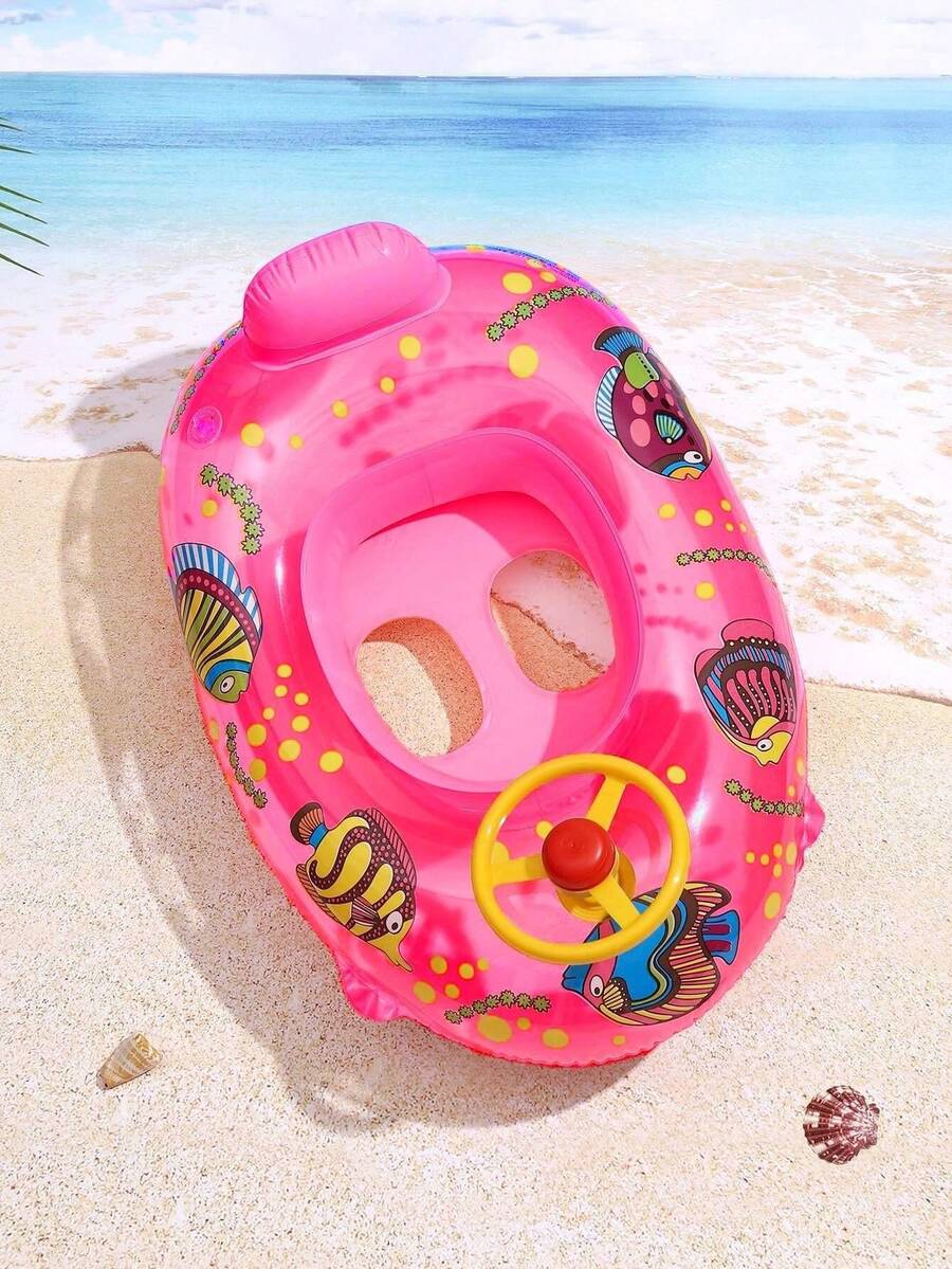 1 Pc Baby Swimming Pool Rings Seat Cute Inflatable Swim Ring Float Seat ...