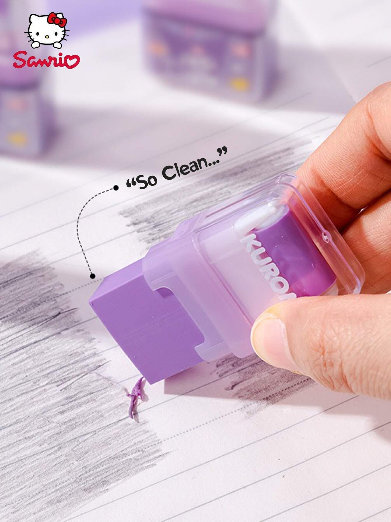 Ensemble gomme à roller et personnage sous licence officielle: deux ...