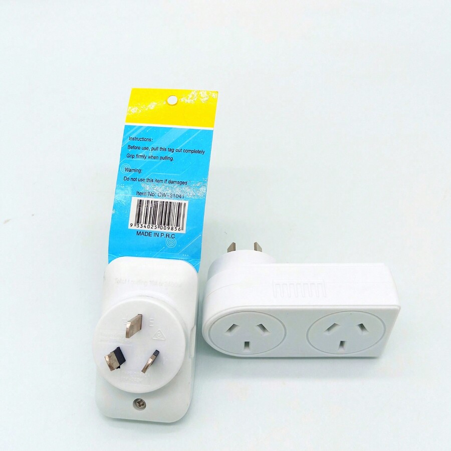 1 Australian Conversion Plug, Australian One To Two Socket, Power ...