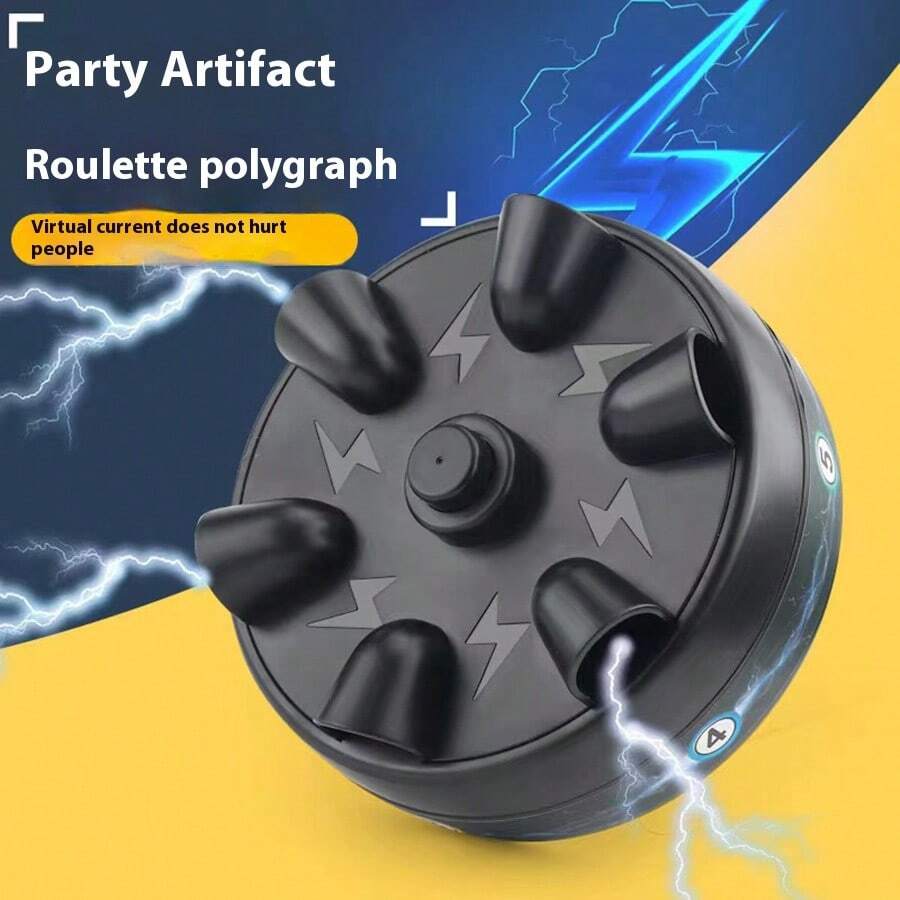 Nuevo juguete de moda Six-Finger Polygraph Lie Detector Shocking Toy ...