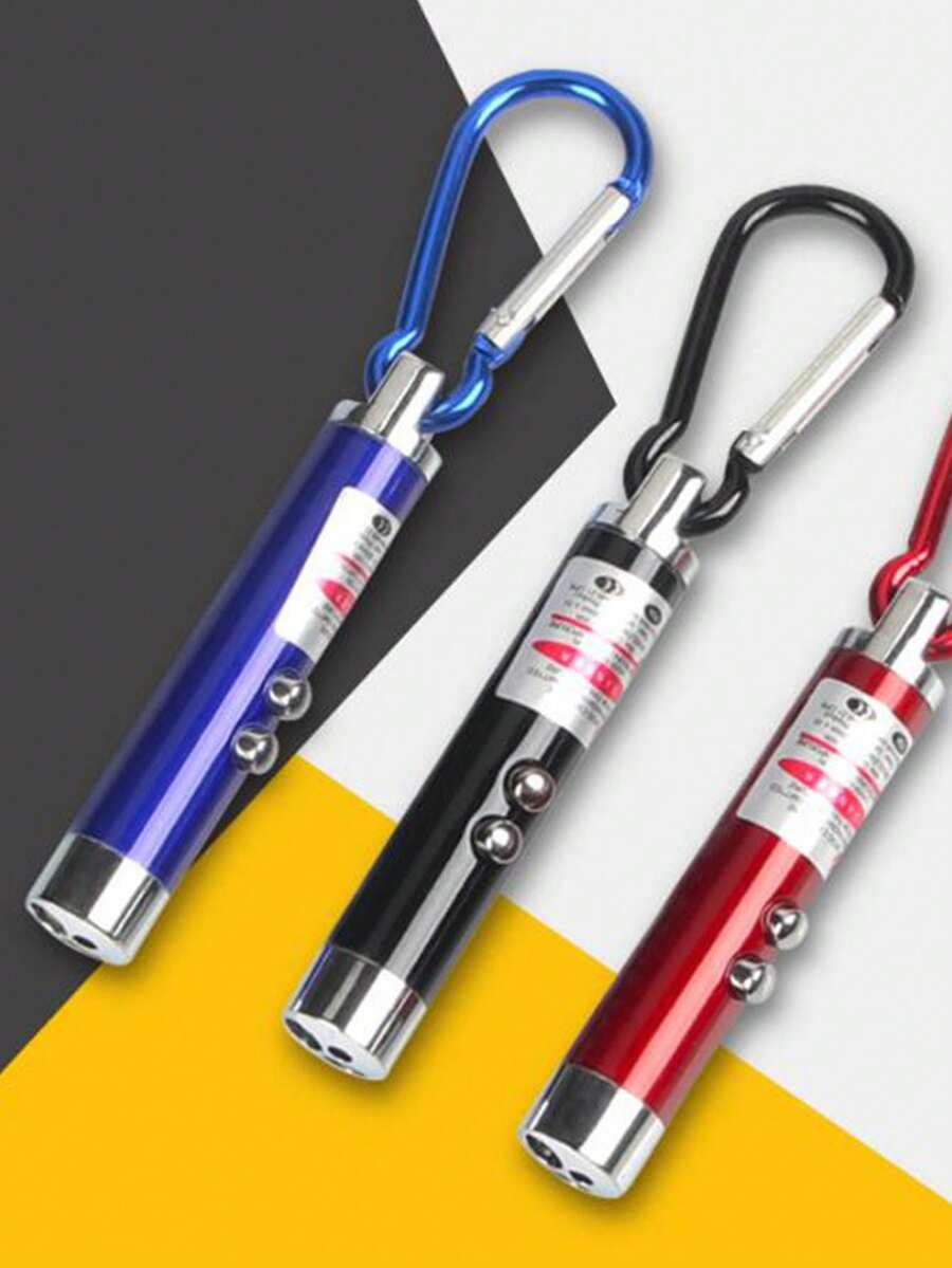 Pluma láser LED 3 en 1 con puntero láser rojo para enseñanza, uso de ...