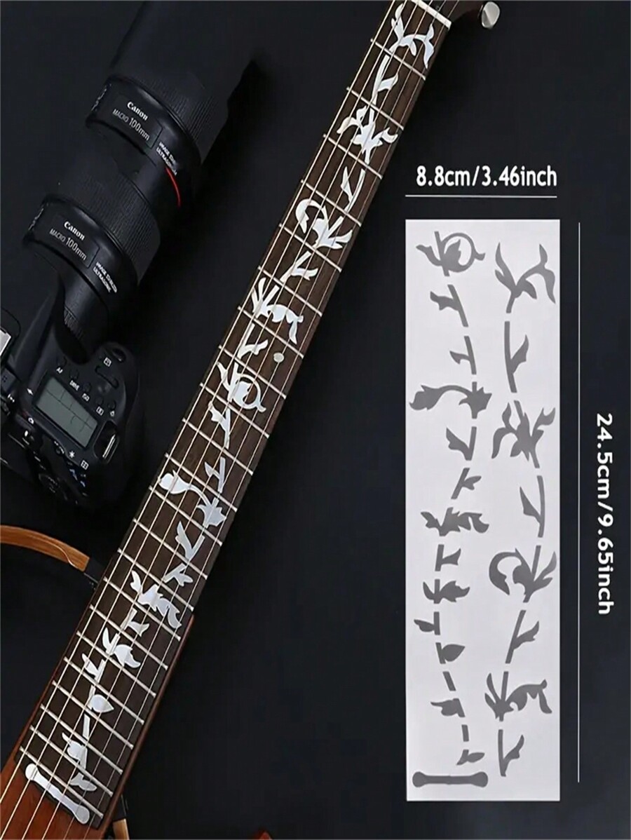 1Pc Guitar Fingerboard Stickers Note Scale Stickers Electric Guitar ...
