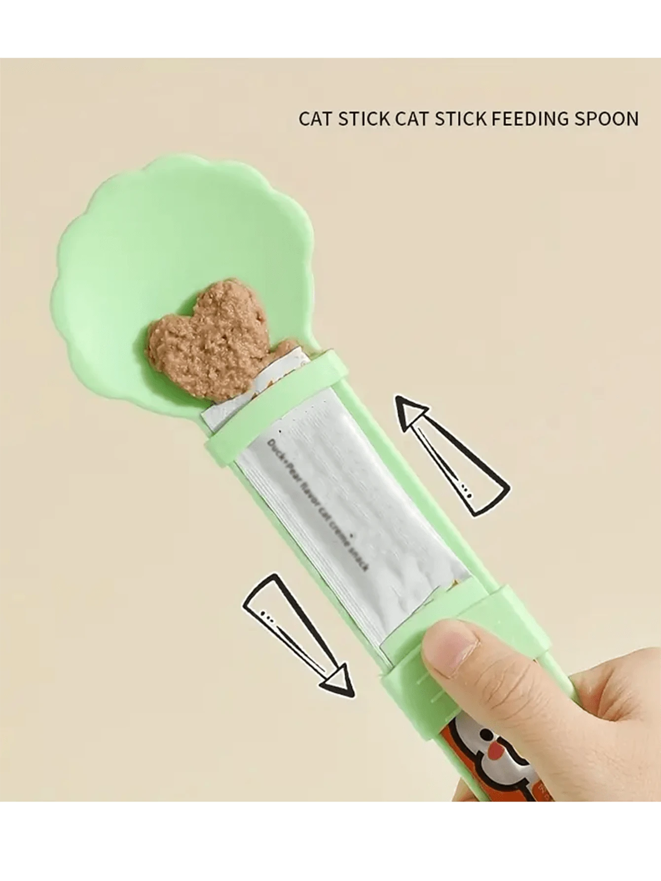 Cat Treat Feeder, Cat Treat Dispenser, Cat Treat Spoon, Cat Wet Food ...
