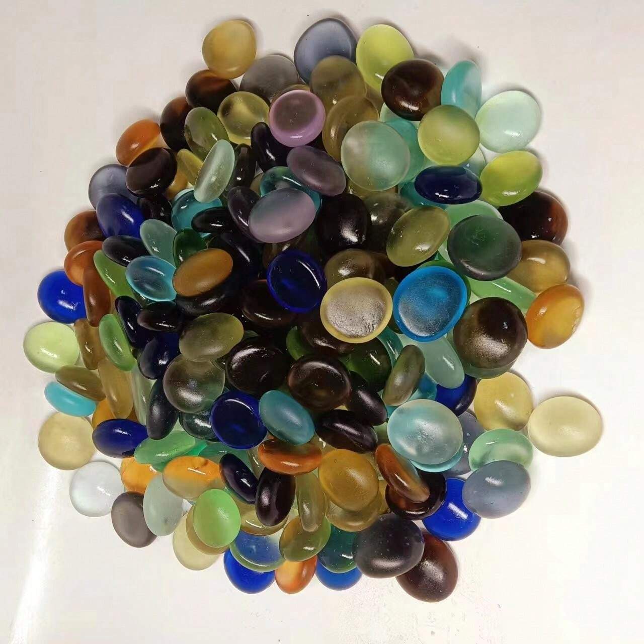 Glass Pebbles For Aquariums, Fish Tanks, Vases, Potted Plants, Gardens ...