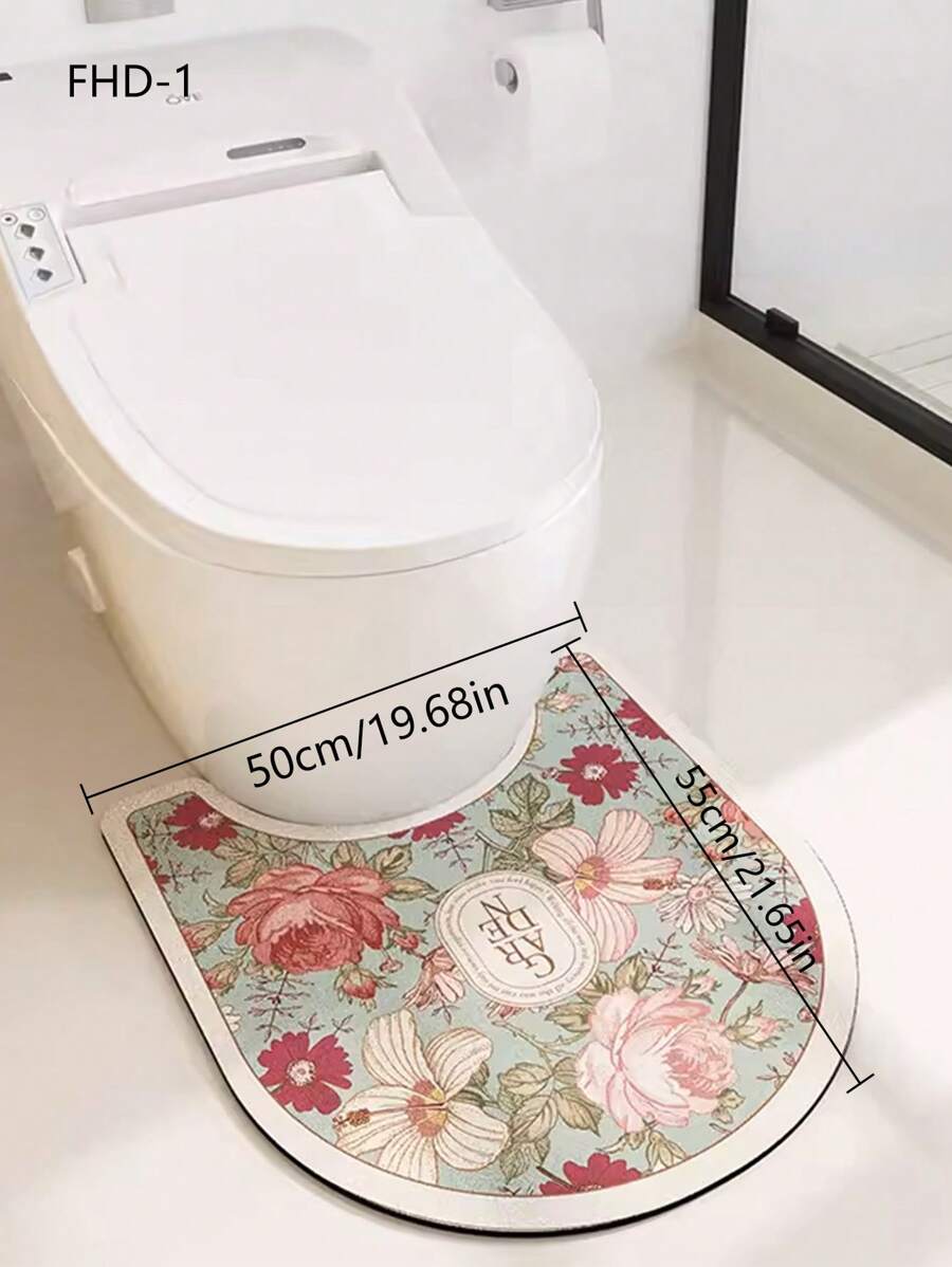 Household Carpet Set For Bathroom Including Toilet Rugs, Hand-Washing ...