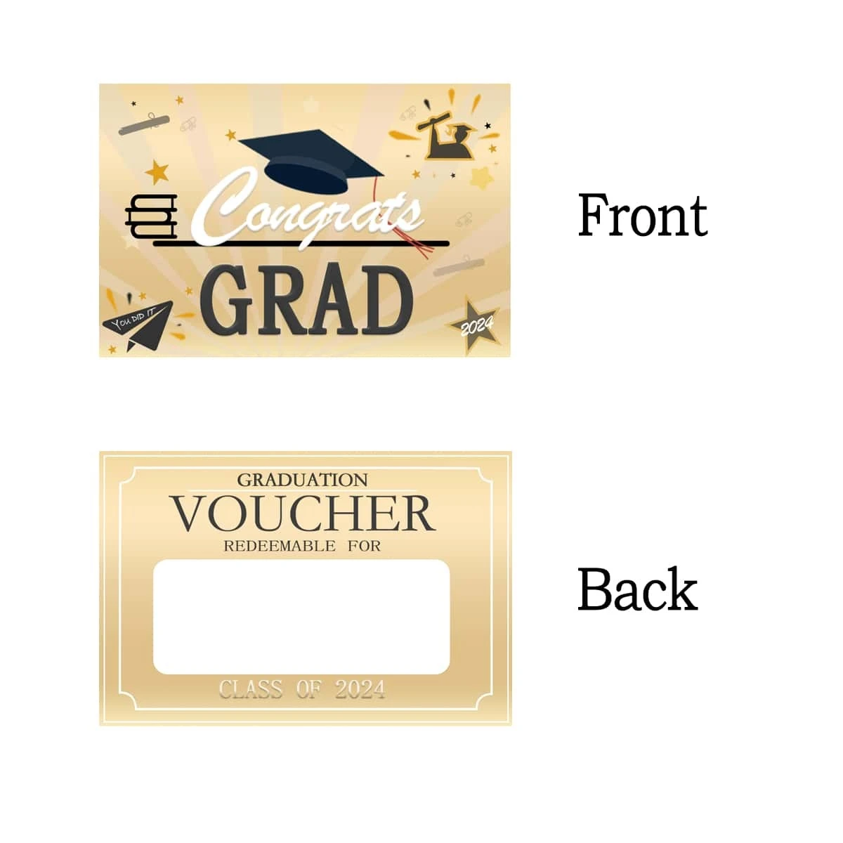 Tarjetas raspables para fiesta de graduación, regalos de graduación en ...