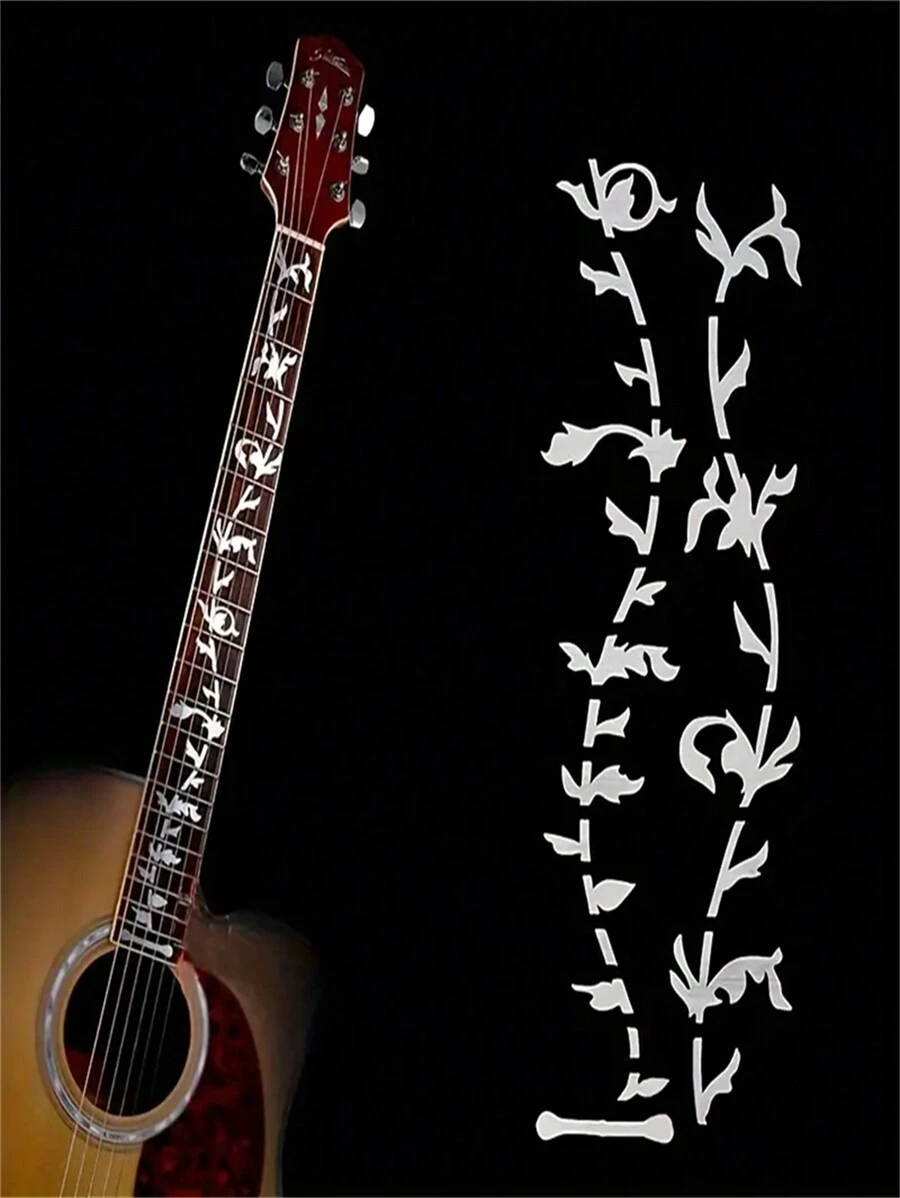 1Pc Guitar Fingerboard Stickers Note Scale Stickers Electric Guitar ...