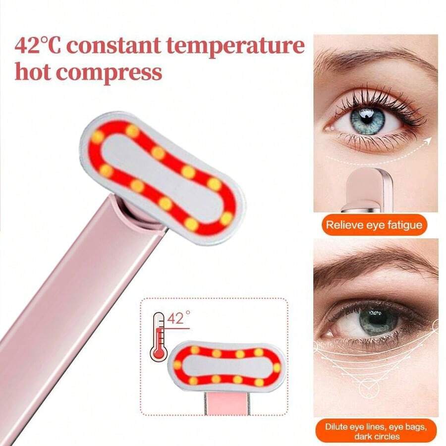 Nuevo dispositivo facial de 4 en 1 con terapia de luz roja para el ...