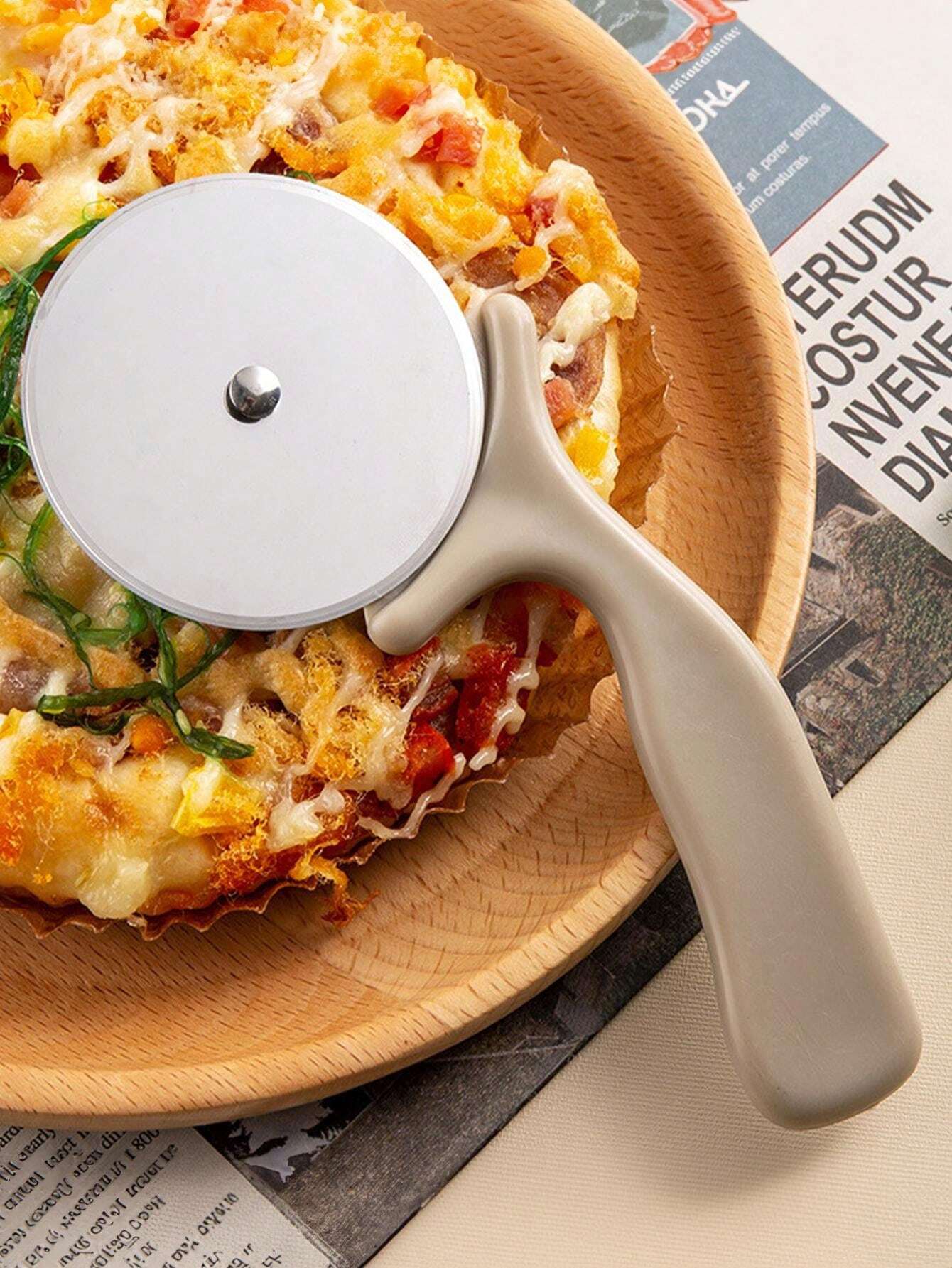 1pc Pizza Cutter Wheel Smooth Rotation Pizza Cutter Super Sharp ...