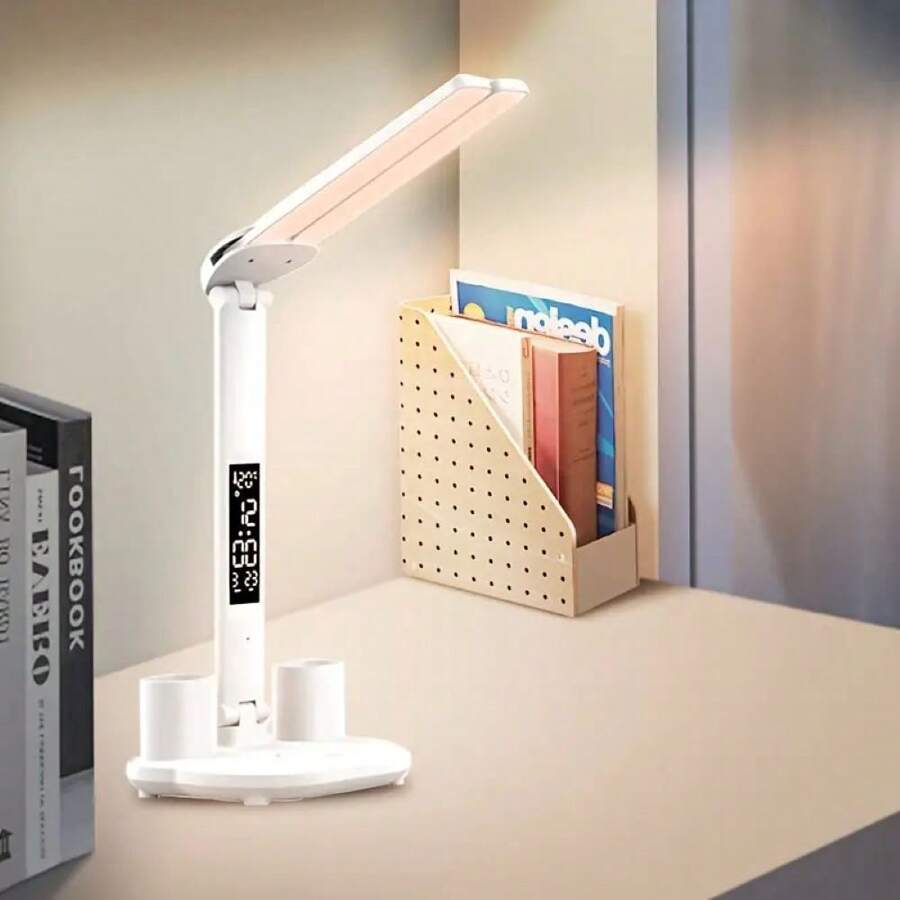 1pc Eye-Caring LED Desk Lamp, Study Type, Student Dormitory ...