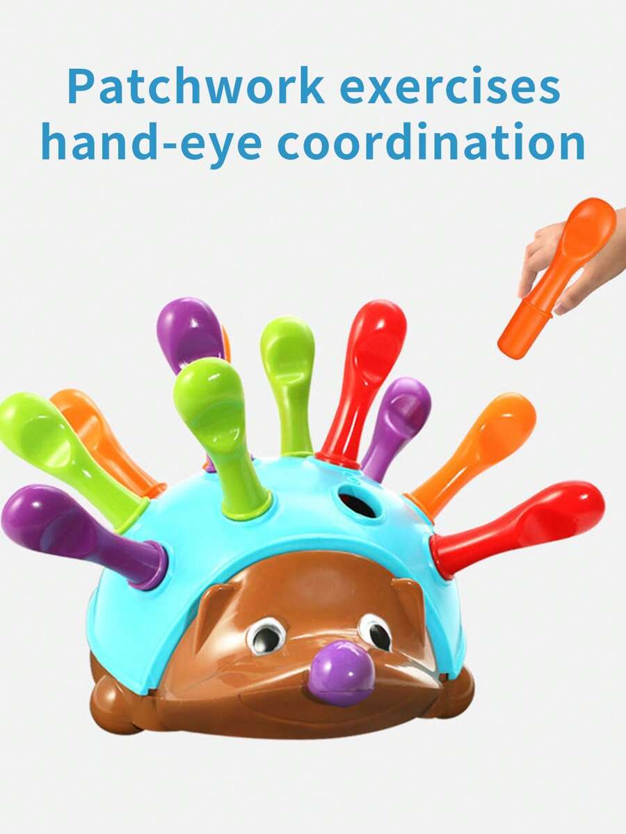 1Set Hedgehog Montessori Toys Baby Concentration Training Early ...